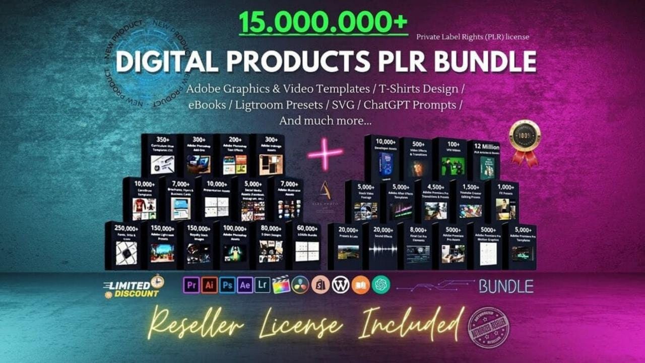 16 Million Premium Digital Product Resell Bundle – Sheri PWD